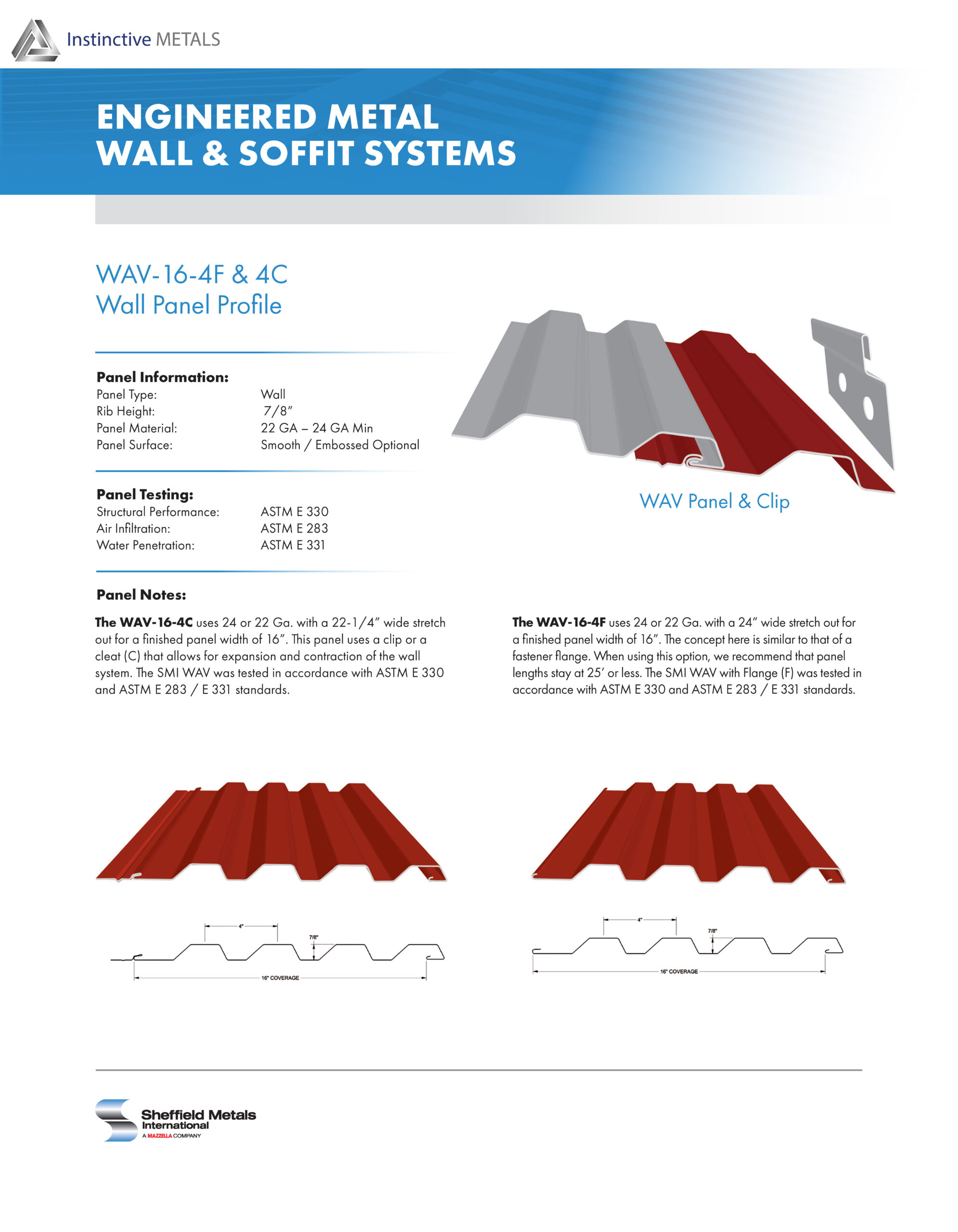 Wall Panels - Instinctive Metals